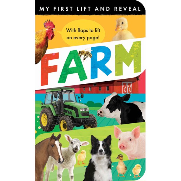 Farm: My First Lift and Reveal (Board Book) - Walmart.com