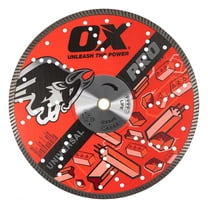 Ox Tools Pro Universal 14 Inch Turbo Rim Diamond Blade For Precision ...