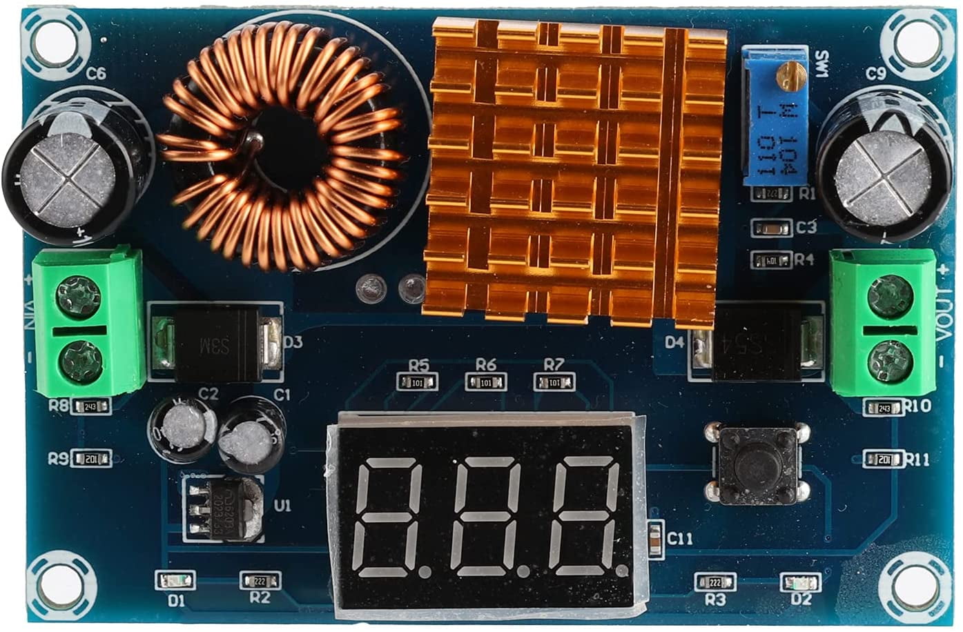 DCDC Boost Module, High Power Step Up Module, Digital Converter Board ...