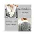 Lofir Womens Fleece Robes Long Plush Soft Warm Flannel Spa Bathrobe For