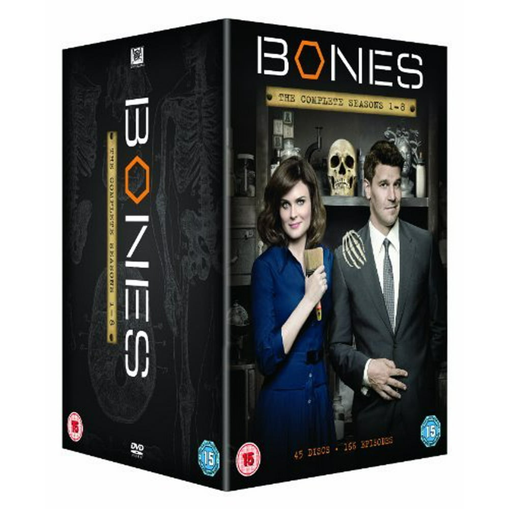Bones (Complete Seasons 1-8) - 45-DVD Box Set ( Bones - Complete ...