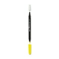 Pilot Markliter Black Ballpoint Pen & Fluorescent Yellow Chisel-Tip ...