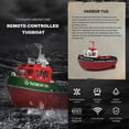1/72 Scale Electric RC Tugboat, 2.4G 8km/h High Speed Turbojet Boat ...