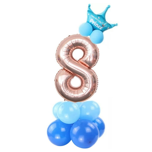 Party Balloon 32-inch Aluminum Foil Number Shape Balloon Birthday Party ...