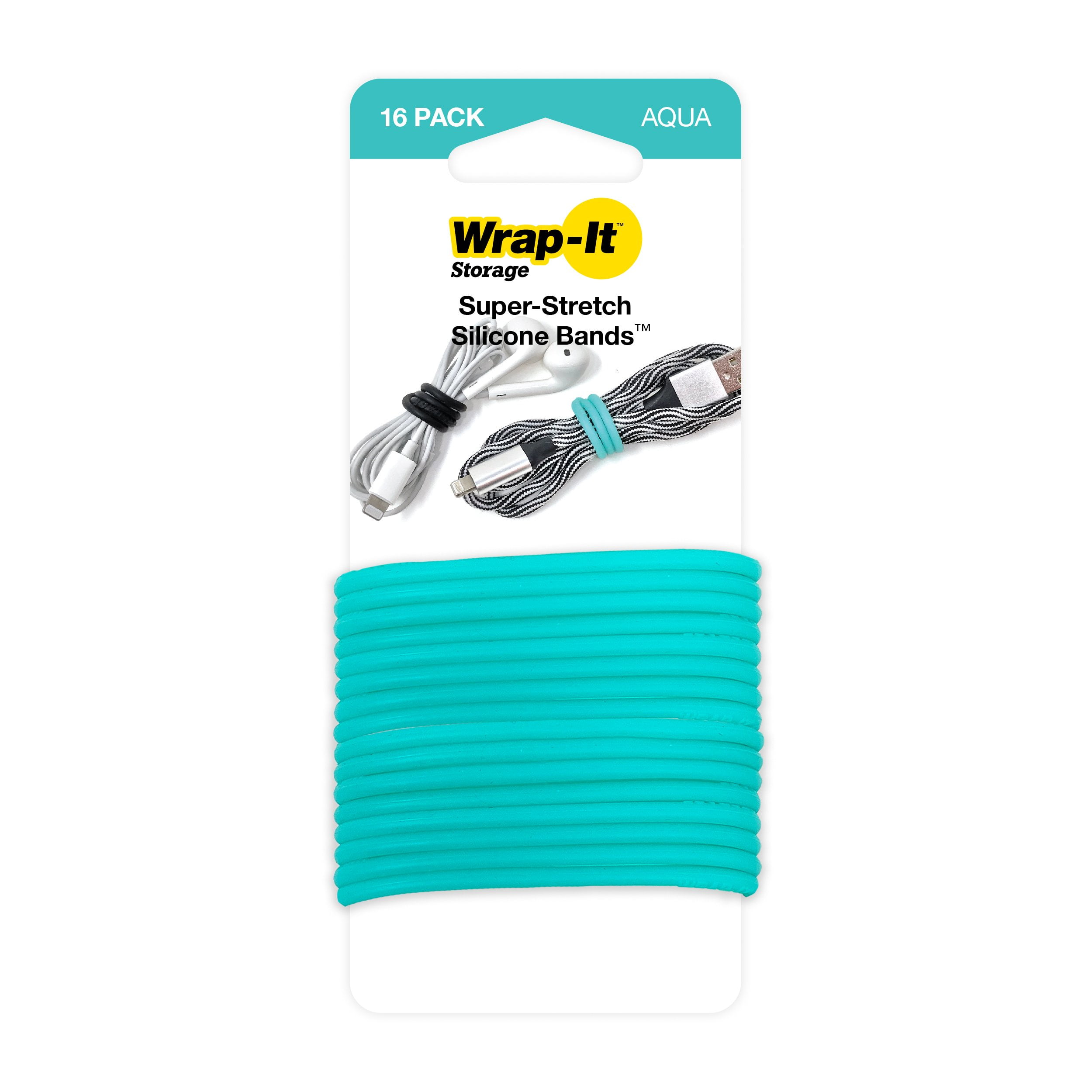 Super-Stretch Silicone Bands (16-Pack) - Walmart.com