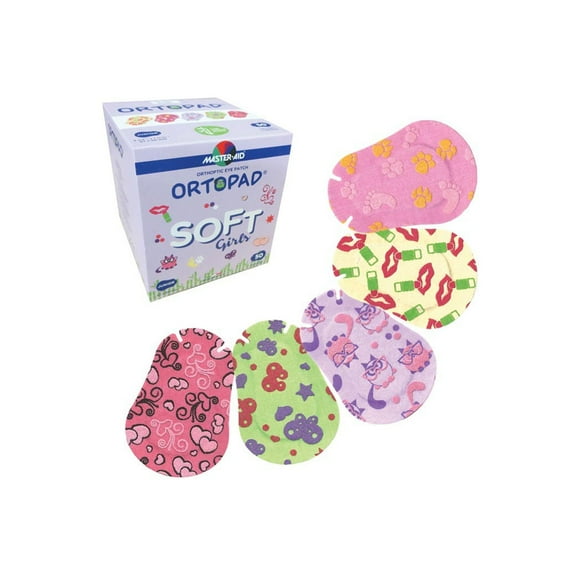 Ortopad Bamboo Eye Patches for Girls, 50/Box (Junior Size) Ghosts (Glow ...