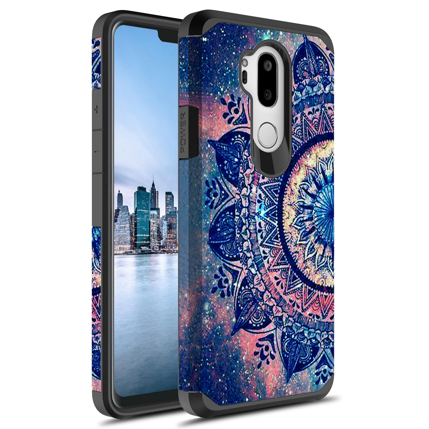 LG G7 Thinq Case,KAESAR Slim Hybrid Dual Layer Shockproof Hard Cover ...