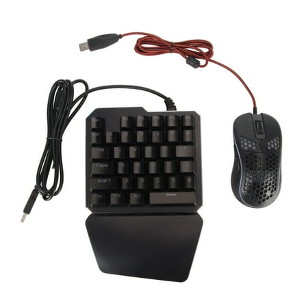 Keyboard Mouse Converter, One Handed Keyboard Converter Set ABS ...