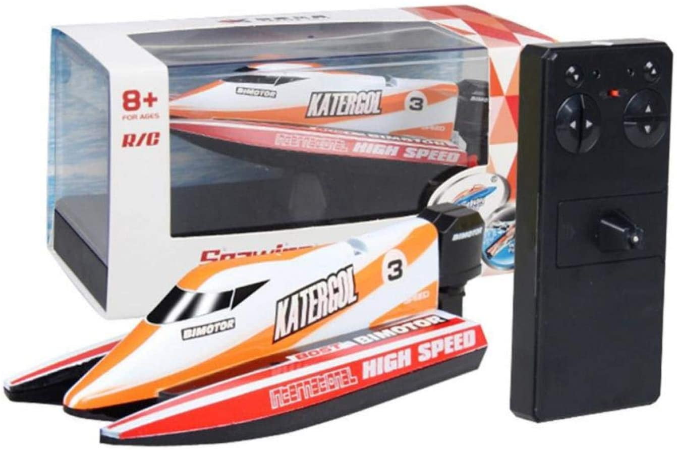 RC Mini Boat, RC 2.4GHz Remote Control 4 Channel Mini Boat, Small Water ...