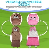 Boy's Nap Buddies Robot Preschool Nap Mat, Toddler Sleeping Bag with ...