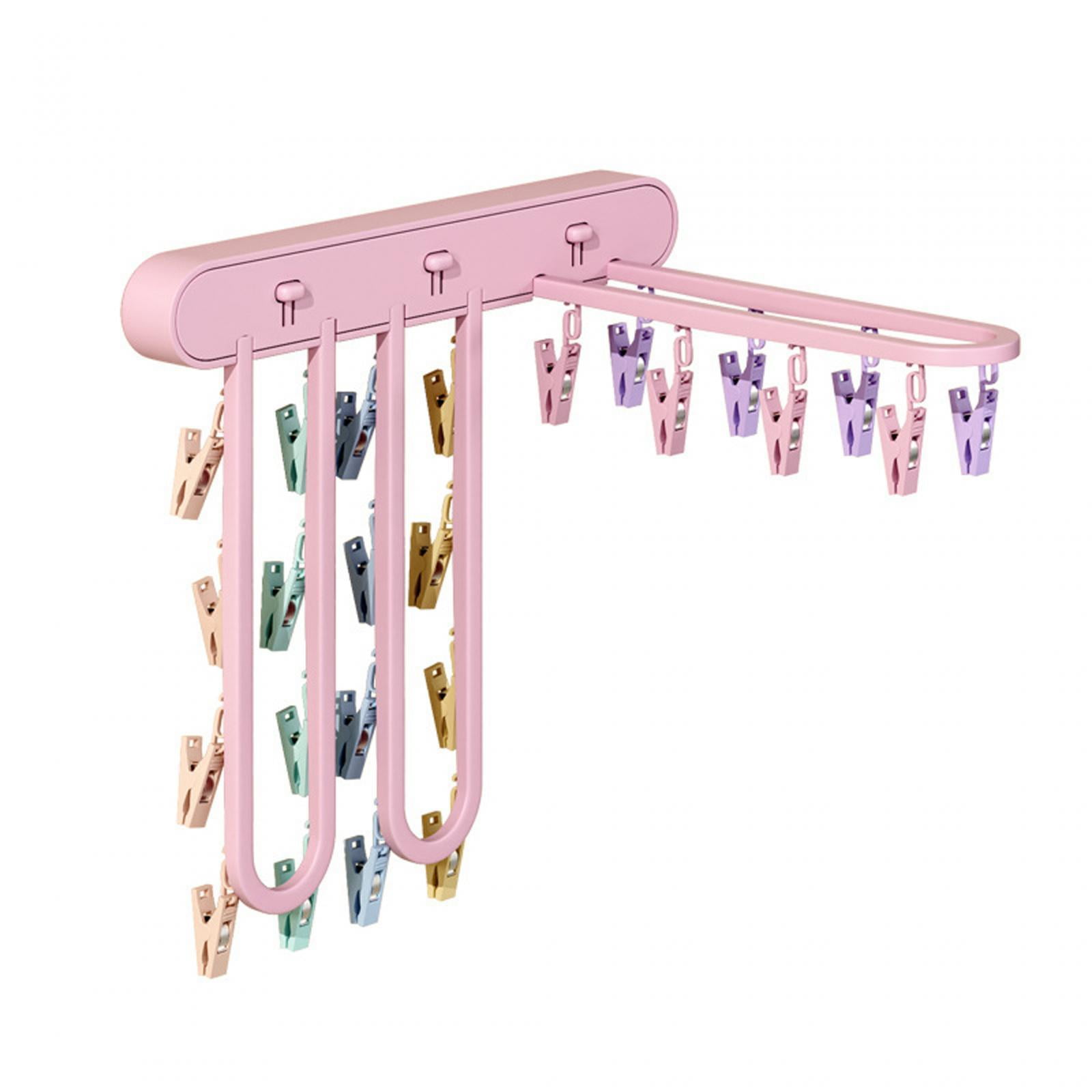 Click here for Yuksok Sock Drying Hanger Rack Clothespin Drip Dry... prices