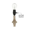 360 Lighting, 3 Piece Lamp Set, Carter, Rustic Farmhouse Style ...