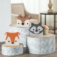Woodland Party Animal Shaped Boxes - Party Supplies - 12 Pieces ...