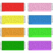 Westcott Acrylic Data Highlight Reading Ruler With Tinted Guide, 15 ...