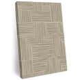 Abstract Angular Line Canvas Wall Art for Living Room, Geometric L ...