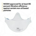 3M 9205+ Aura N95 Particulate Respirator, NIOSH Approved, 95% Filtration Efficiency - Walmart.com