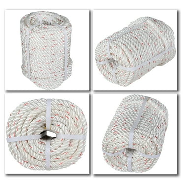 3 Strand Twisted ProManila Polypro Rope - Sizes range from 1/4 Inch - 2 ...