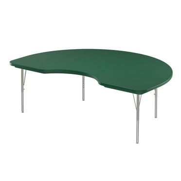 Correll Dry Erase 48" x 72" Kidney Shaped Activity Table - Walmart.com
