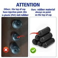 Rubber Vacuum Cap Plug Kit 105 PCS Assorted Vacuum Plugs Hose End Cap ...