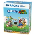 OREO Super Mario™ Chocolate Cookies, Limited Edition, 10 Snack Packs (2 ...