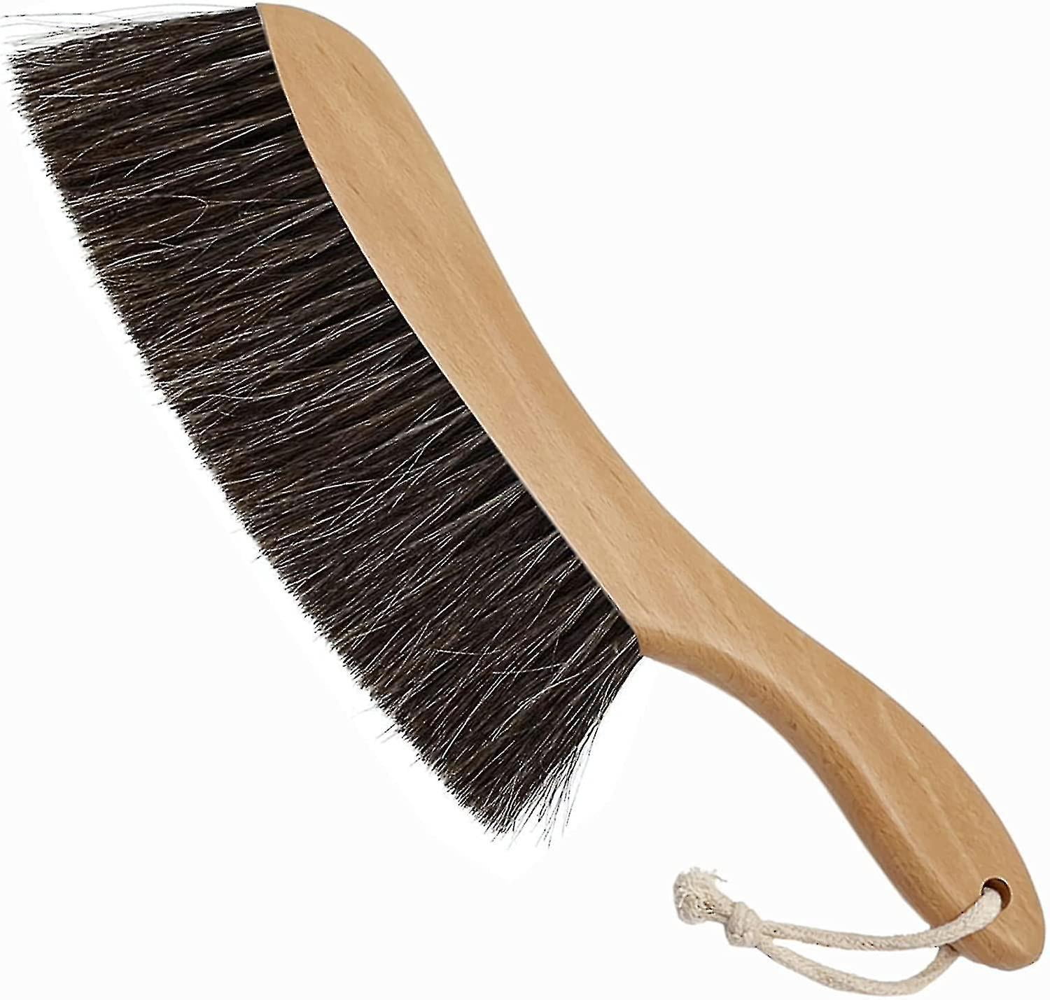 Horse Hair Brush Hand Broom Dusting Brush For Home Cleaning , Wood ...