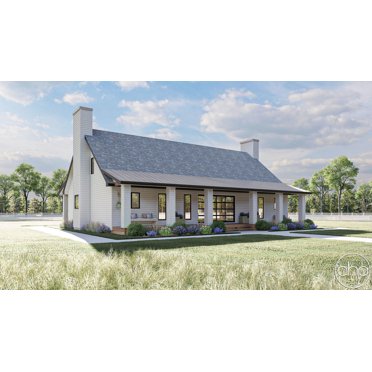 Advanced House Plans: Builder Ready Blueprints | Hidden Acres 30145 | 1 Story Plan - Walmart.com
