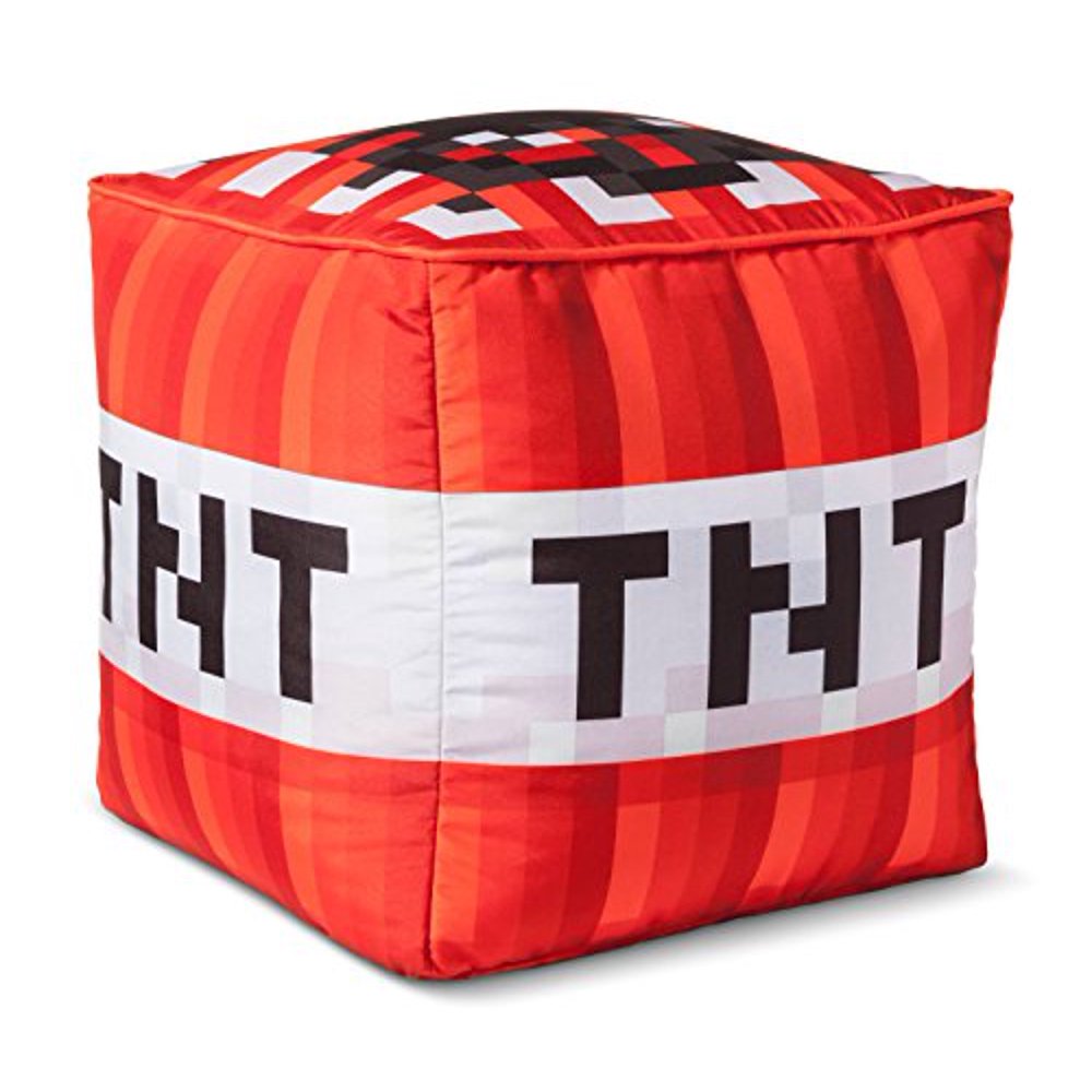 Minecraft TNT Cube Red Cushion (14"x14") - Walmart.com - Walmart.com