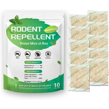 Mighty Mint Gallon - Peppermint Oil Spray, Mice and Rat Deterrent ...