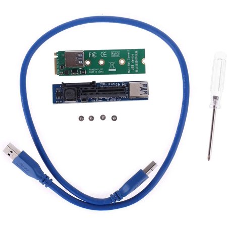 Raiser NVME M.2 To PCI-E X4 Card Extension Port Adapter Expansion Card ...