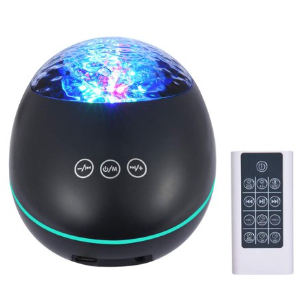Baohd Projector Remote Control Music Player with Timer 8 Colors ...