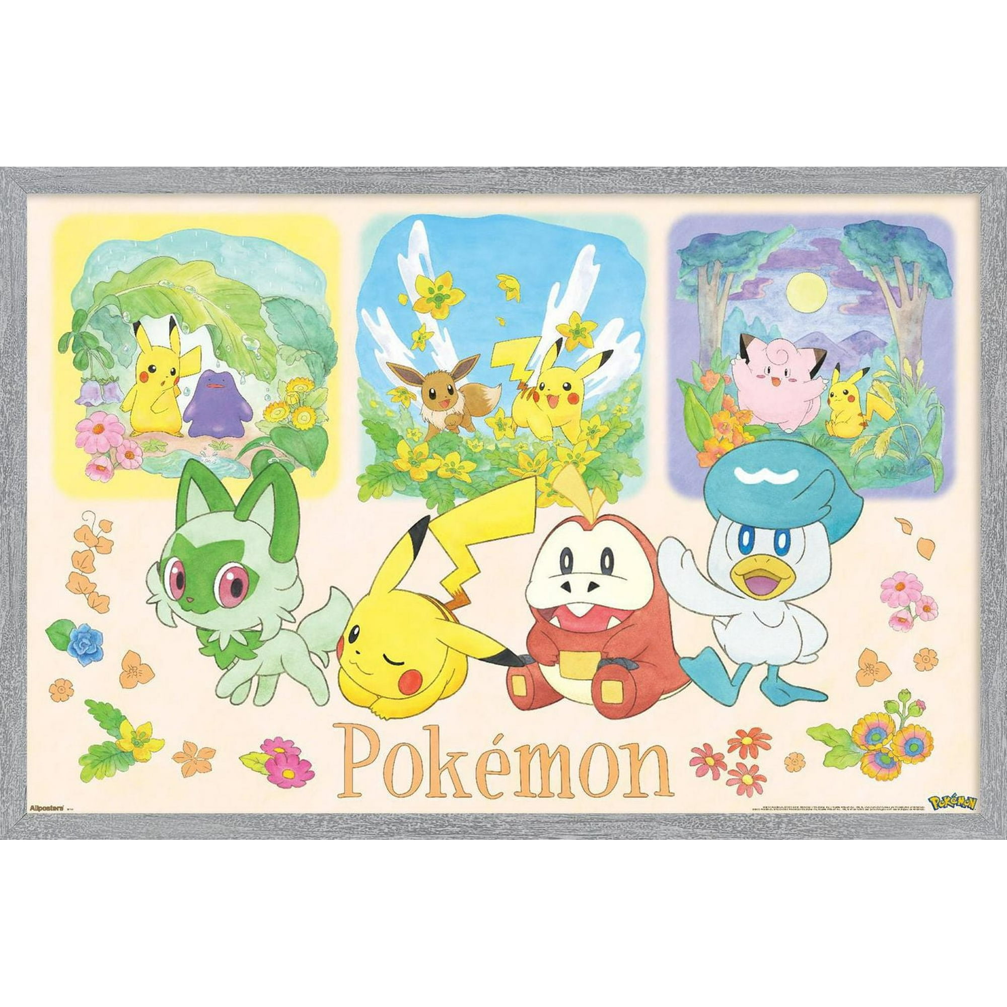 Click here for Trends International Pokémon: One Scene - Group Wa... prices