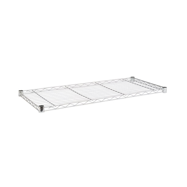 HSS Steel Extra Wire Shelf 14"x36", Fits 1" Pole Diameter, Chrome ...