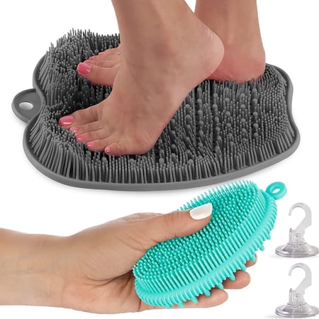 Foot Scrubber for Use in Shower - Foot Cleaner & Shower Foot Massager ...