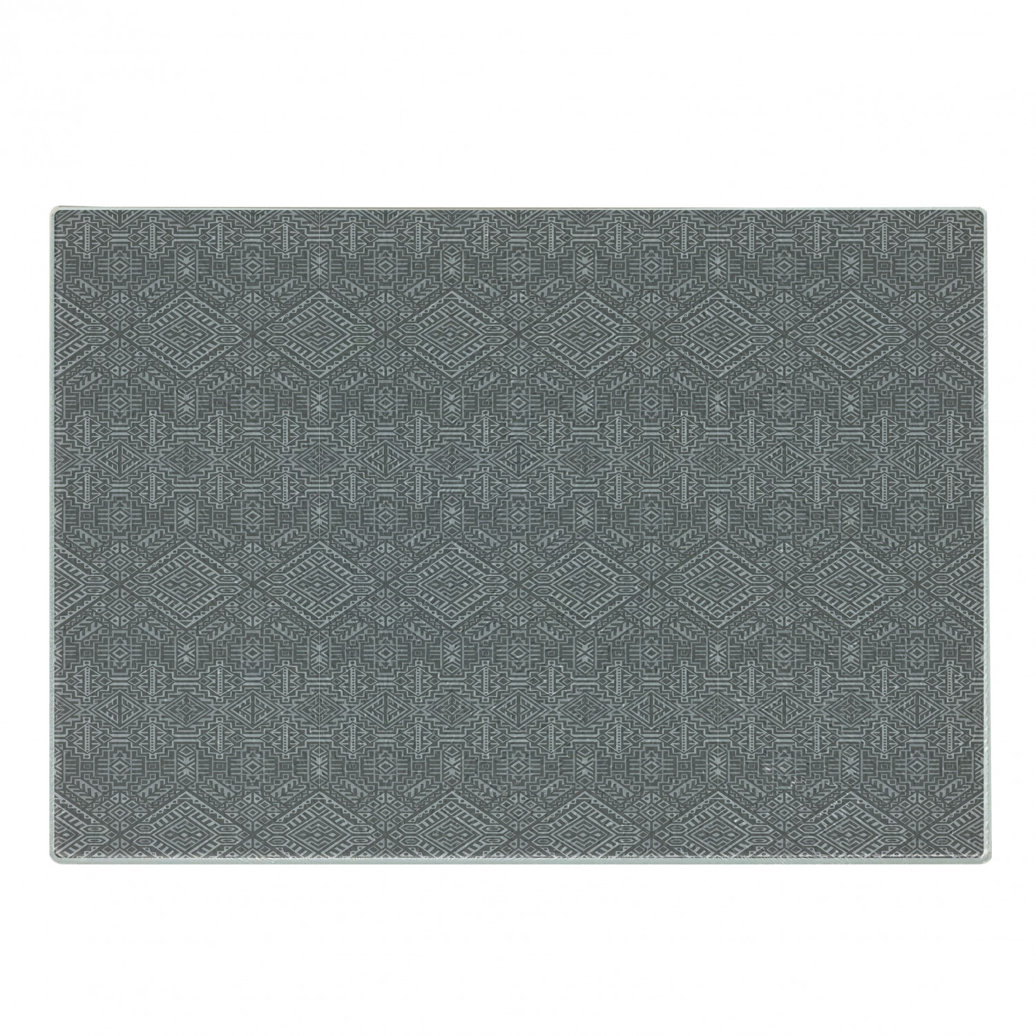 Aztec Cutting Board, Pattern of Symmetric Tribal Inspired Streaks and ...