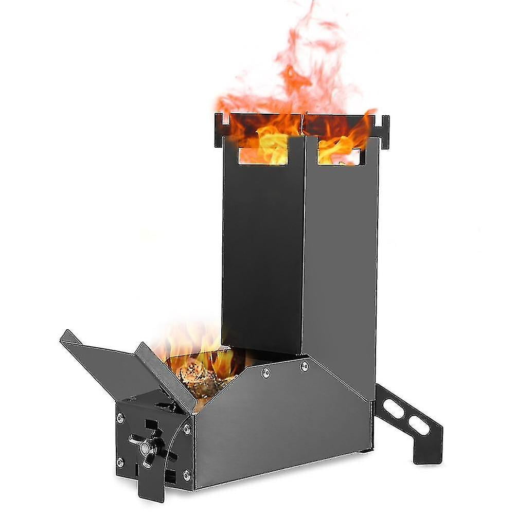 Click here for Dargone Black Titanium Rocket Stove Portable Stain... prices