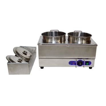 INTBUYING Food Warmer Commercial Buffet Food Soup Warmer Countertop ...