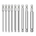 1Pc Ball End Hex Screwdriver Bit Metric Hex Bit 100Mm Long Driver Bit ...
