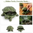 Turtle Key Hider Outdoor Fake Stone Hidden Key Box Weather-resistant ...
