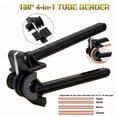 5/6/8/10mm Combination 4-in-1 Tube Bender Tube Bender Pipe Bending Tool ...