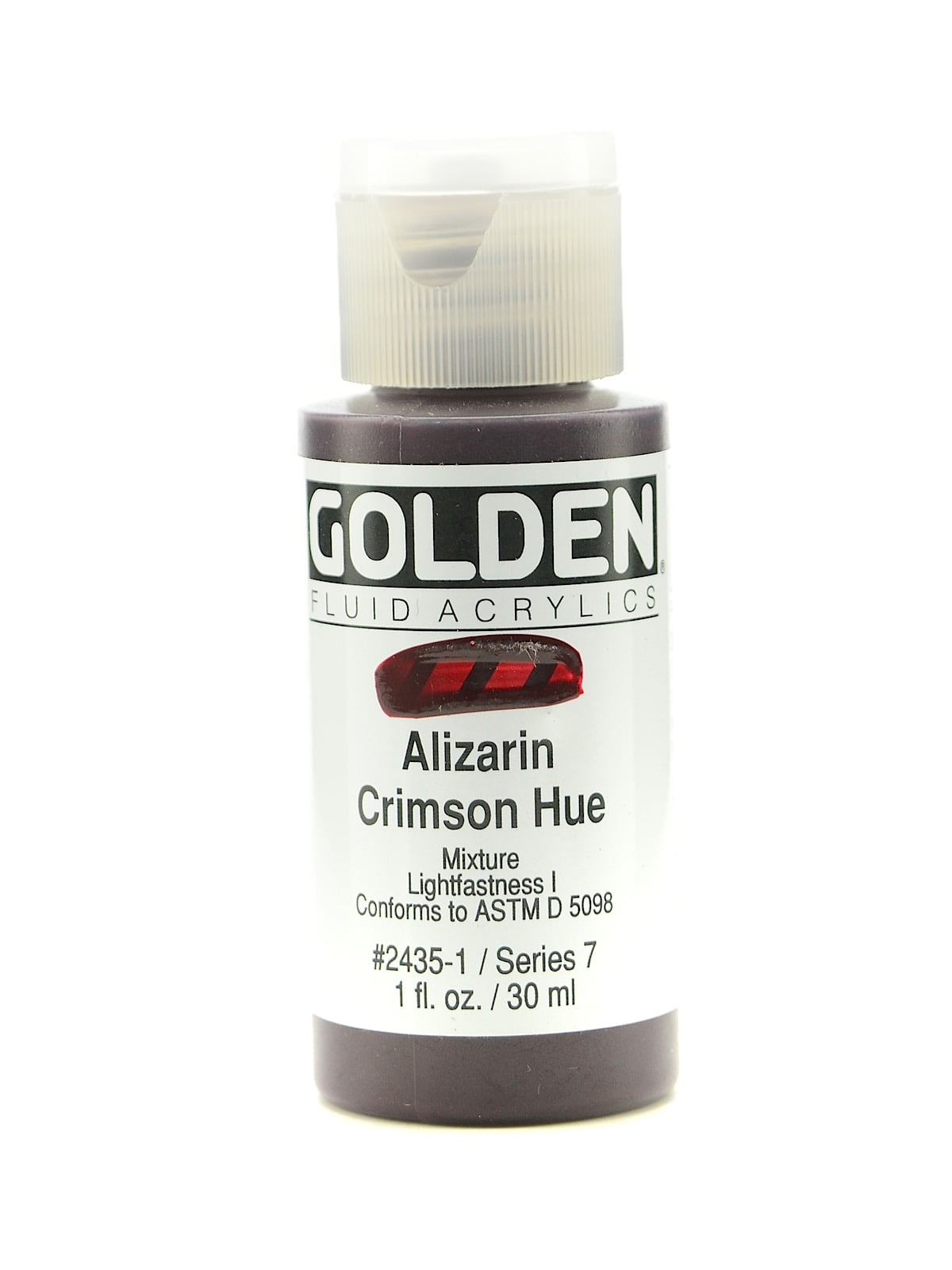 Fluid Acrylics historical alizarin crimson hue, 1 oz. (pack of 2 ...