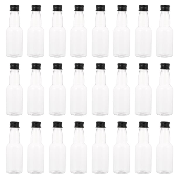25pcs Plastic Storage Bottles Small Beverage Bottles Milk Containers ...