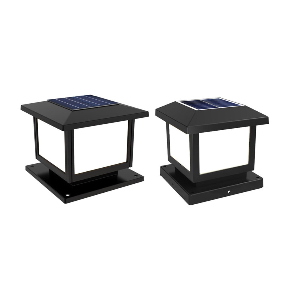 LED Solar Lights Outdoor Waterproof Modern Creative Bollard Column ...