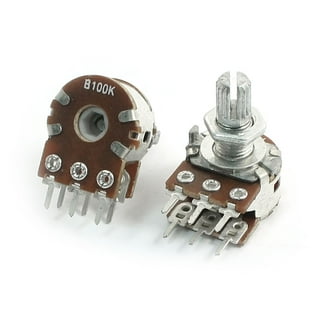 5K ohm 3 Solder Lug Terminals Wire Wound Potentiometer RV24YN20SB502 ...