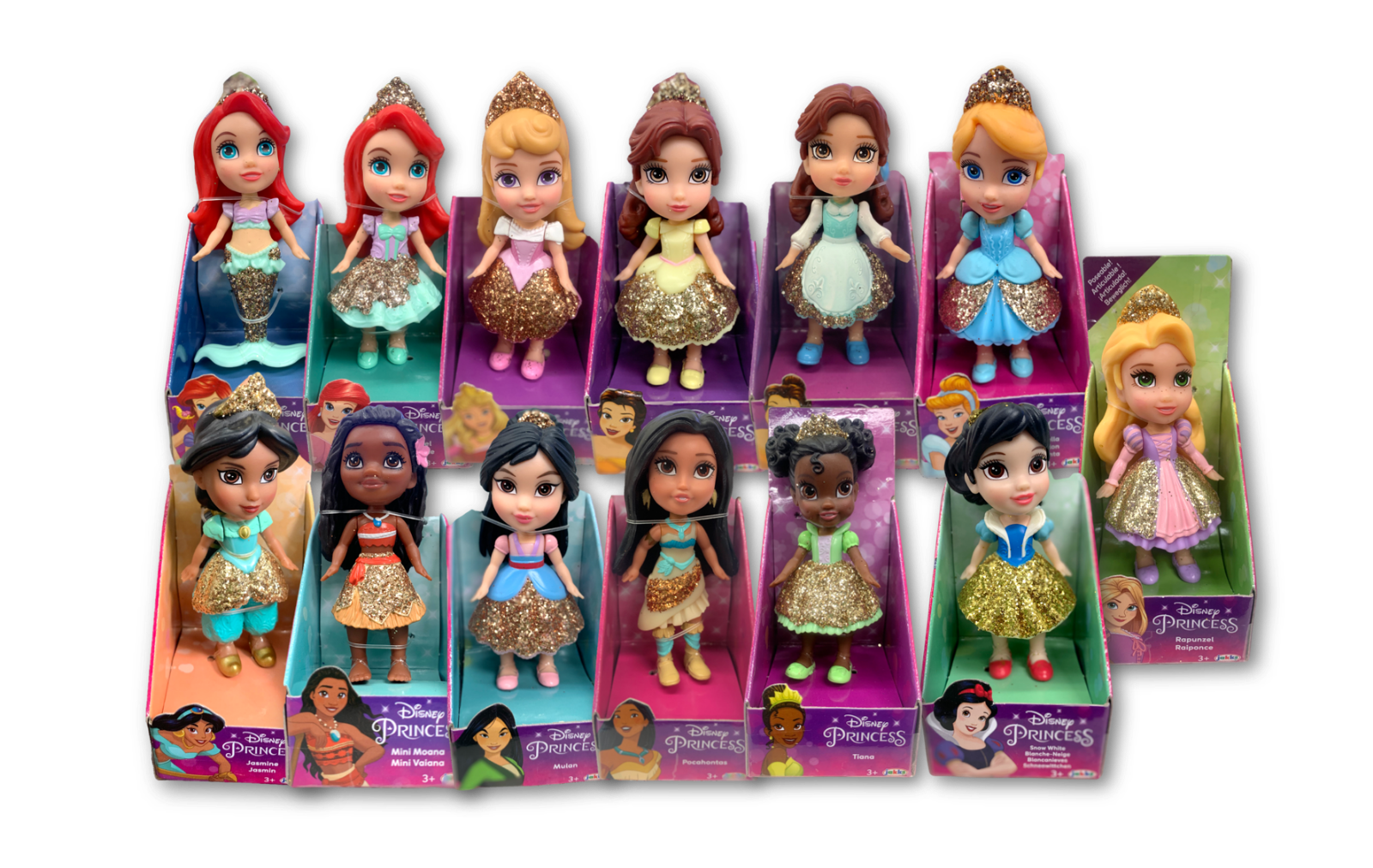 Buy Disney Princess Mini Poseable 3.5 Doll The Little Mermaid ARIEL ...