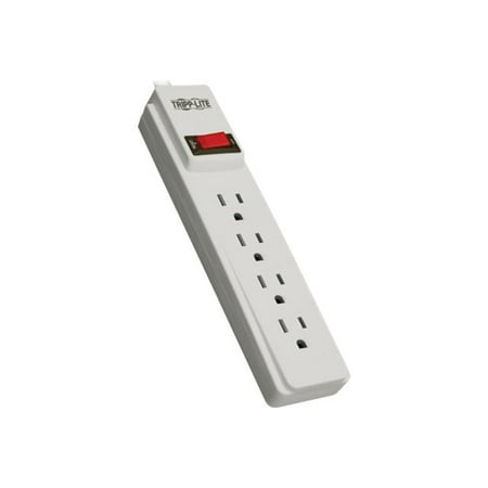 Tripp Lite Power Strip 120V 5-15R 4 Outlet 10' Cord 5-15P - Power strip ...