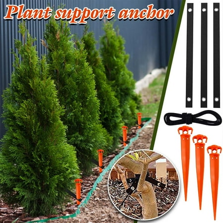 12 Inch Plant Support Bracket Tree Plant Garden Stump Fixed Support Kit ...