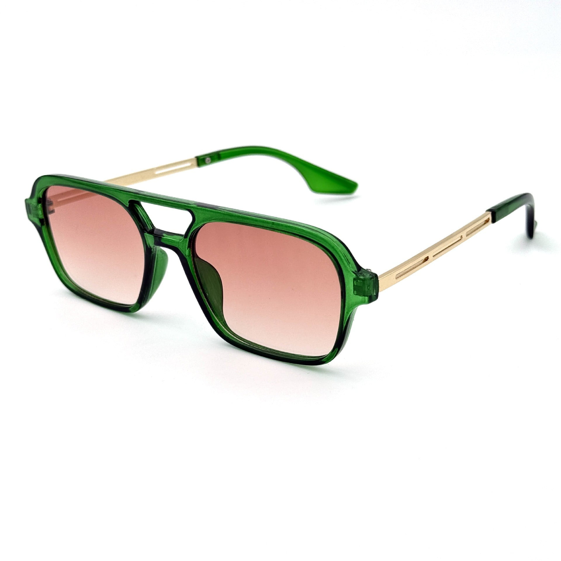 Luckyn Lightweight And Stylish Retro Small Square Frame Sunglasses With Uv Defense 21