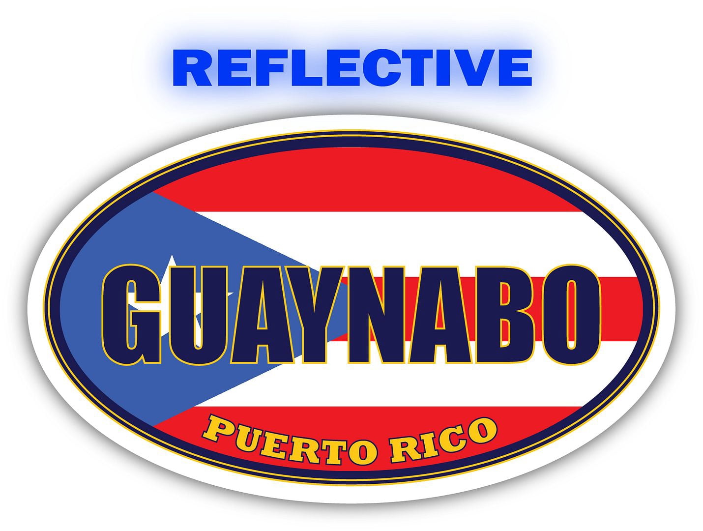Guaynabo City Puerto Rico State Flag | PR Flag Guaynabo County Oval ...