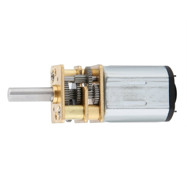 Motor De Engranaje De CC, N20 DC3V 6V 12V Motor De Engranaje 50RPM Motor De Engranaje De ...