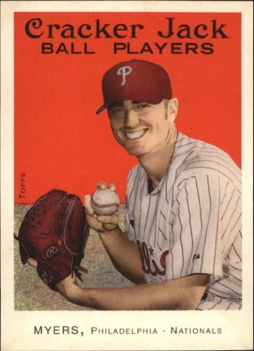 2004 Topps Cracker Jack #19 Brett Myers MLB Baseball Trading Card ...